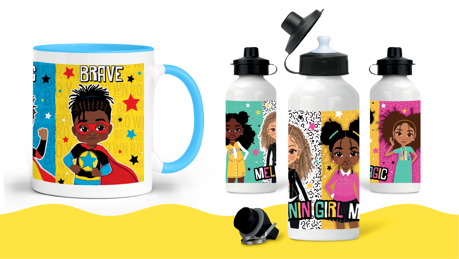 Fefus Designs Kids' Mugs & Water Bottles – Fun & Practical Gifts