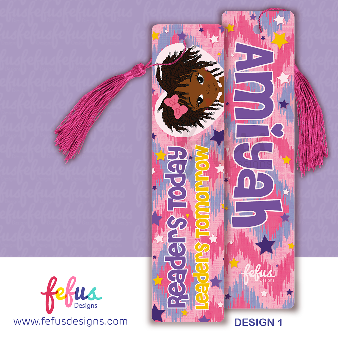 Personalised Bookmark